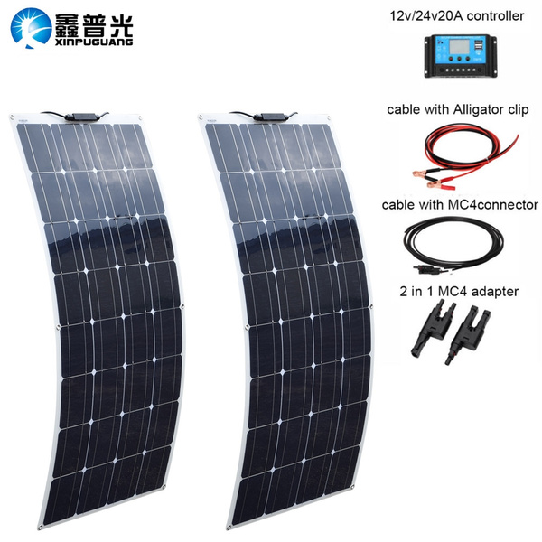 200w 16v Waterproof photovoltaic Monocrystalline Solar Cells Semi ...