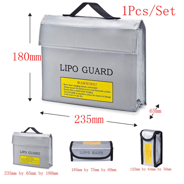 LIPO SAFE GUARD Safe Explosion Proof Fireproof Waterproof Battery ...