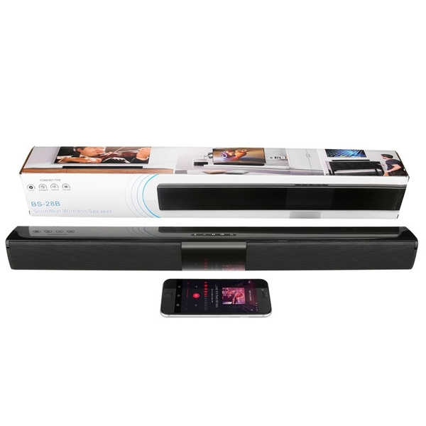 Sound bar, Elecder Wireless Bluetooth Soundbars for TV, With Remote ...