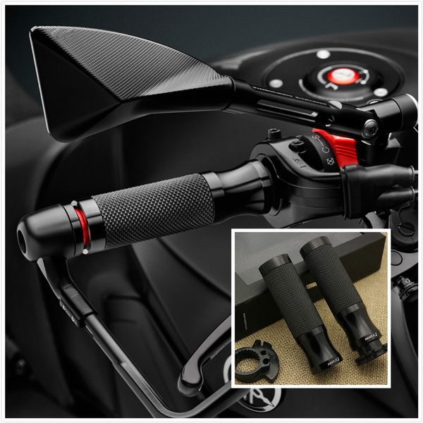 Universal 22mm racing Motorcycle Handle Handlebar Moto Grips CNC for ...