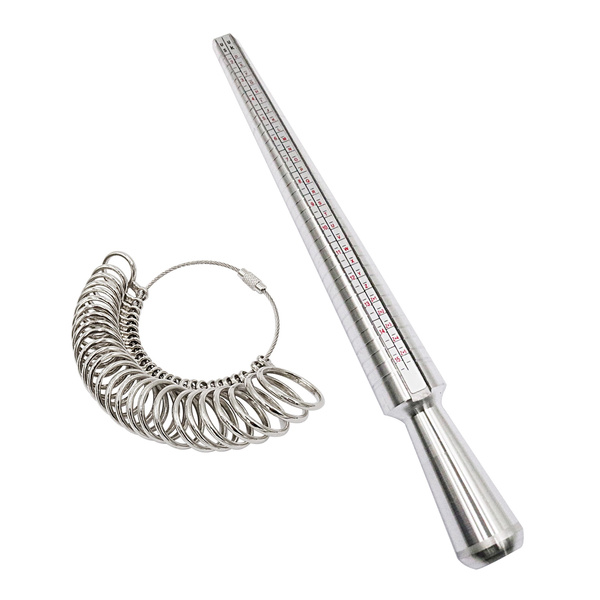 Ring Sizer UK Measurement Scales Kit Tools for Measuring Rings ...