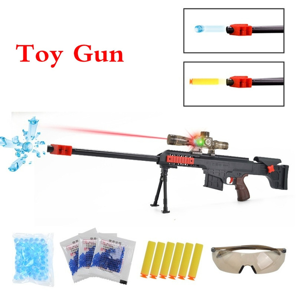 Children's Toys Christmas Gift Black Barrett Water Bombs Soft Bullet ...