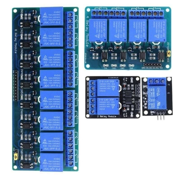 Low Level Relay Module Solid State 1 2 4 8 16 Channel DC 5V Relay ...