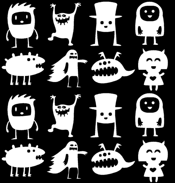 16pcs Cartoon Silver Reflective Stickers Iron on Vinyl Sheet For ...