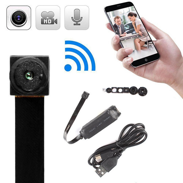 WIFI IP Pinhole Spy Camera Wireless Mini Nanny Cam Digital Video Hidden ...