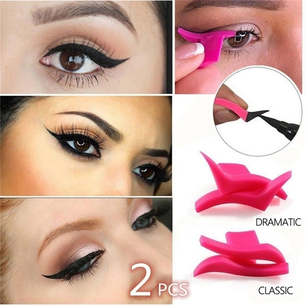 Women Makeup Seal Stamp Liquid Eyeliner Quick Dry Waterproof Wing Eye ...