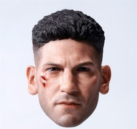 1:6 Scale Male Head Carving White Male Head Sculpt Head Model Toy For ...
