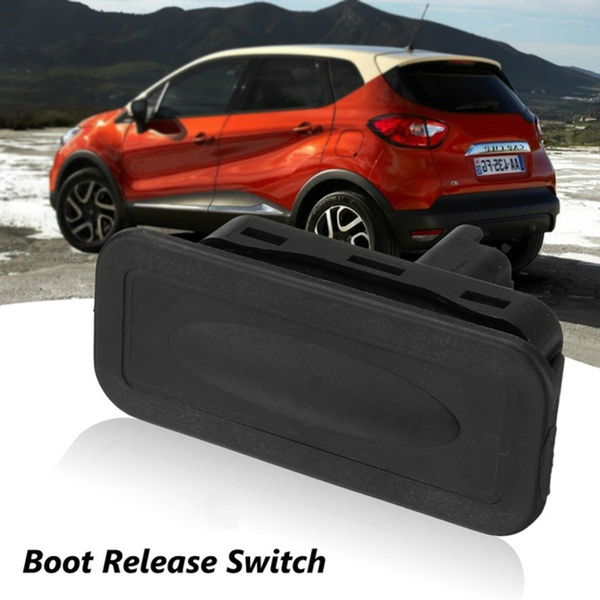Black Tailgate Boot Release Luggage Switch For Renault Clio Megane ...