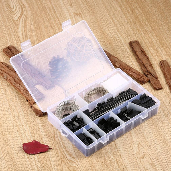 1450Pcs Connector Kit 2.54mm PCB Pin Headers Box Packaging For Arduino ...