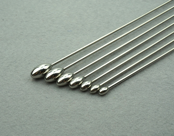 Male sex stainless steel eye stimulation urethra plug dilator guide ...