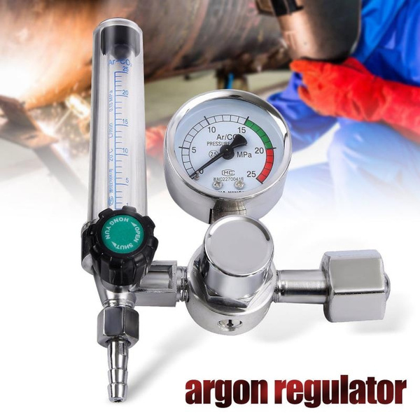 Argon Gas CO2 Mig Tig Meter Regulator Flowmeter Welding Weld Gauge | Wish