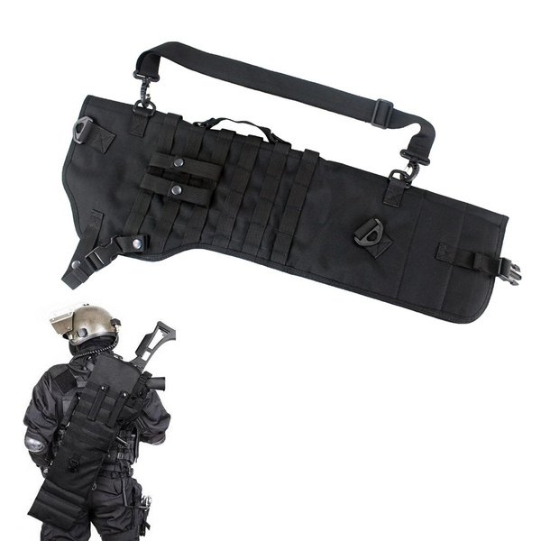 Tactical Shotgun Scabbard Holster Pouch Molle Rifle Sling Case Bag for ...