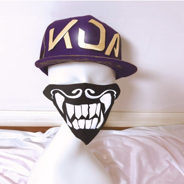 LOL League of Legends KDA K/DA Akali Cosplay Hat Trucker Hip-Hop ...