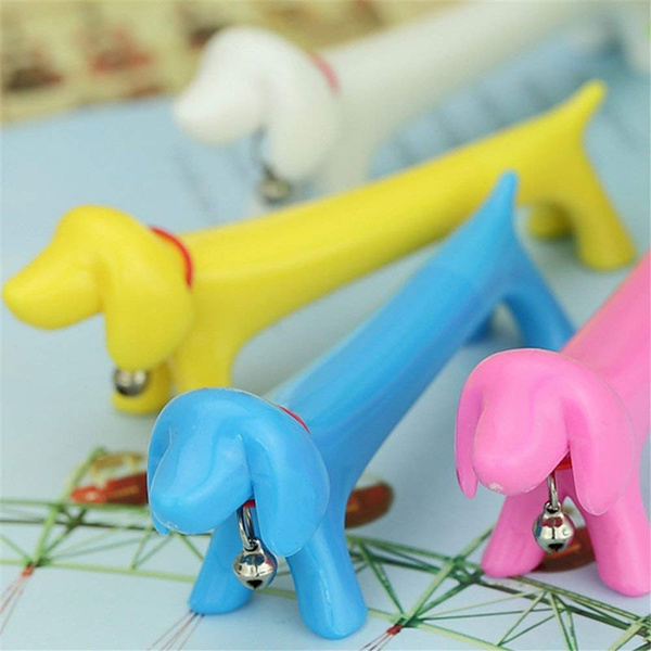 2Pcs Cute Kawaii Animal Dog Shape Gel Ink Pens school office supplies ...