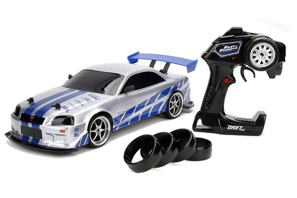 Jada 99701 Toys Fast & Furious Brian's Nissan Skyline GT-R (BN34) Drift ... Jada 99701 Toys Fast & Furious Brian's Nissan Skyline GT-R (BN34) Drift ...