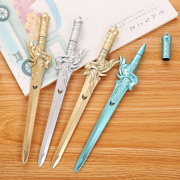 3CS Creative Cartoon Neutral Pen Lovely Student Animation Pen Sword ...