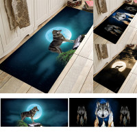Wolf Moon Dreamcatcher Printed Runner Rugs Area Rugs for Bathroom ...