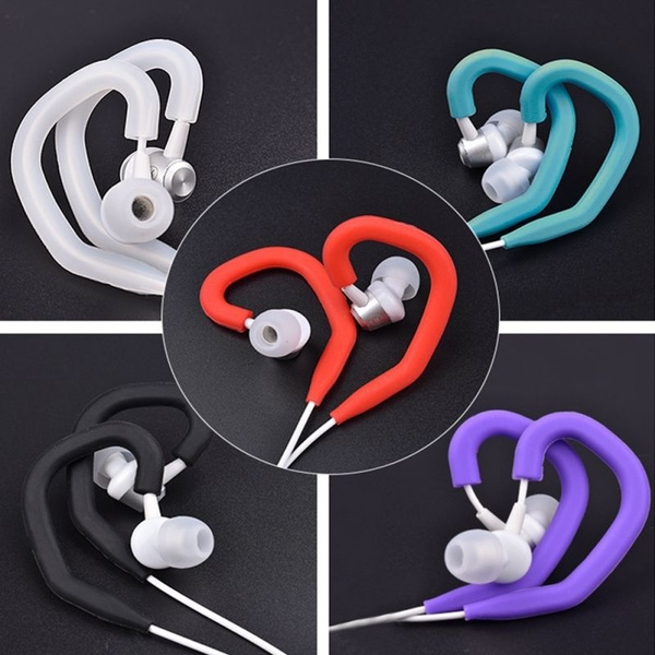 5 Pairs Universal Silicone Clip Hook Earhook Hanger for In-Ear Earphone ...