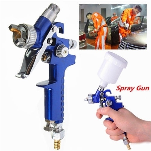 Professional HVLP Spray Gun 0.8mm Nozzle Air Paint Spray Guns Airbrush ...
