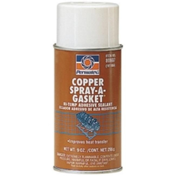 Permatex PTX80697-CAN 12 oz Aerosol Can Copper Spray A Gasket Hi Temp ...