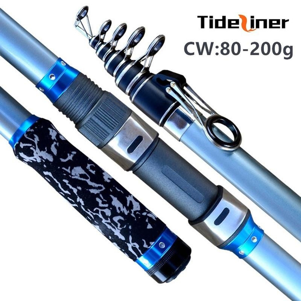 Tideliner 3.6m 3.9m 4.2m 4.5m distance throwing surf casting spinning ...