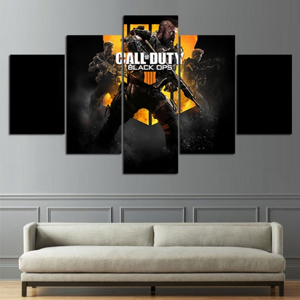 Home Decor 5 Pieces Game Call of Duty Black Ops3 Poster Wall Art ...