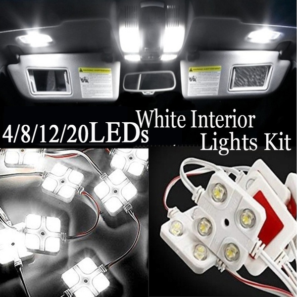 4/8/12/20LEDs Modules 12V Car Interior Dome Lights Kit for Trailer ...