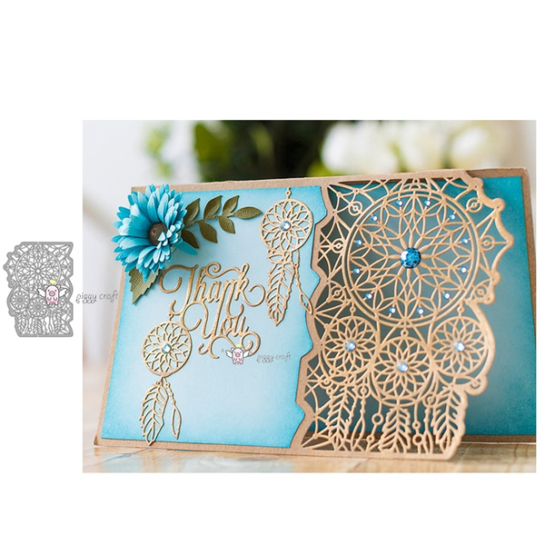 Metal cutting dies cut die mold Dual-use Retro frame Scrapbook paper ...