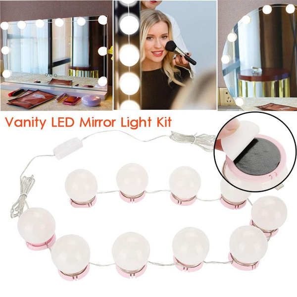 Vanity LED Mirror Light Kit For Makeup Mirror With Light | Wish