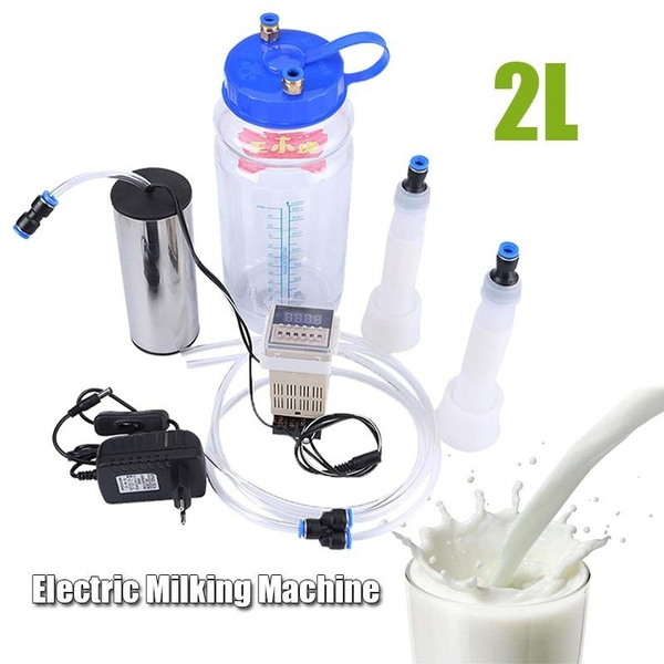 2L Electric Milking Machine With Pulse Controller For Cow Sheep 100-250V | Wish
