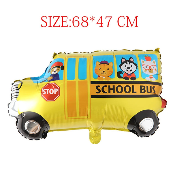 Large Size Cartoon Car animal school bus Balloon Inflatable Wedding ...