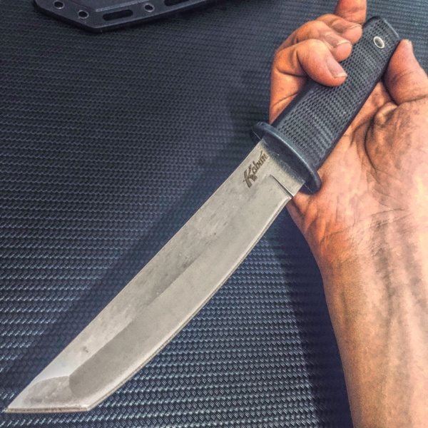 TACTICAL GEAR HUNTING KNIVES SURVIVAL BLADE Katana Rambo Knife Sword ...
