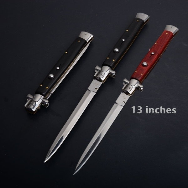 8.5 inch 13 inch spring knife camping knife collection knife outdoor ...