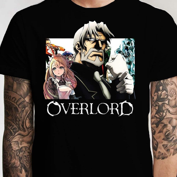 Overlord Sebas Tian and Tuare Veyron Premium Graphic Men's T-shirt ...