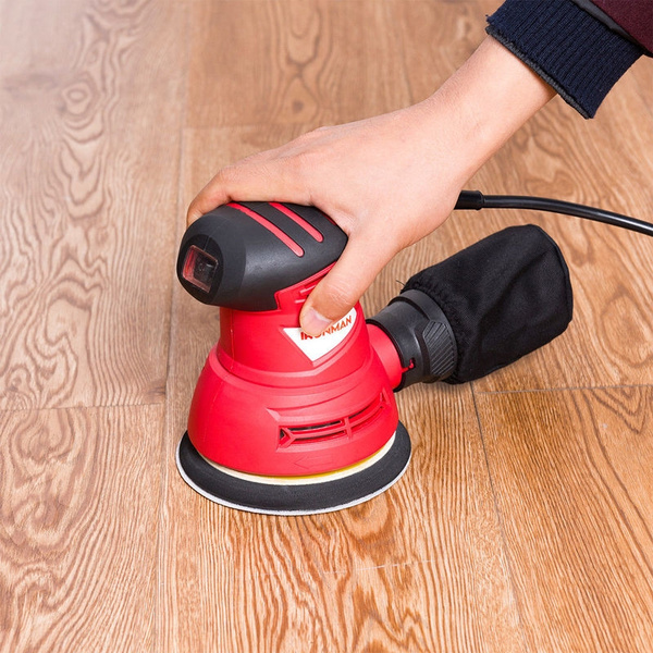 5" Palm Random Orbit Sander 13000RPM w/ Dust Collector System & 12Pcs ...