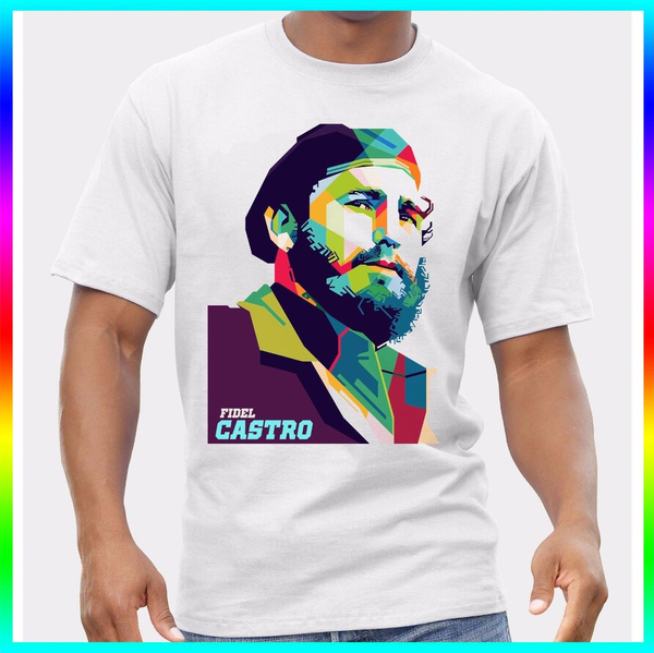 Fidel Castro el comandante cuba havana cigar cohiba t-shirt men gift | Wish
