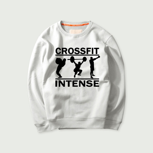 Crossfit Intense Hoodies Fitness Tracksuit Anime Bodybuilding T-raining ...
