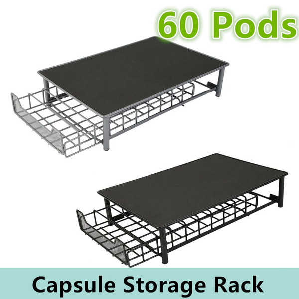 Coffee Machine Shelves 60 Pod Coffee Capsule Holder Capsule Storage ...