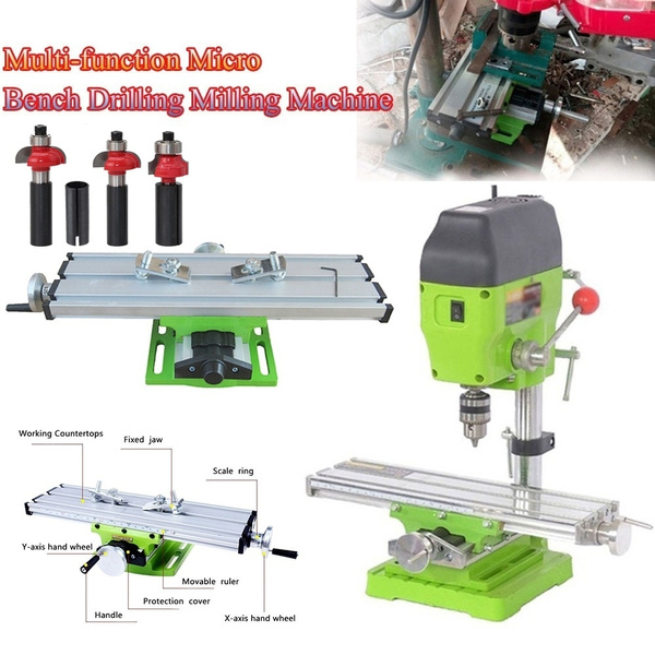 Multi-functional Mini Table Bench Vise Bench Drill Milling Machine ...