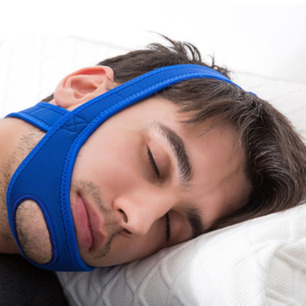 Anti Snore Combo MouthPiece Sleep Apnea Night Guard + Anti Snore Chin ...