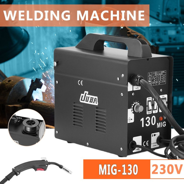 Gas-Shielded Welding Machine JUBA MIG-130 230V Electric Welding Machine ...