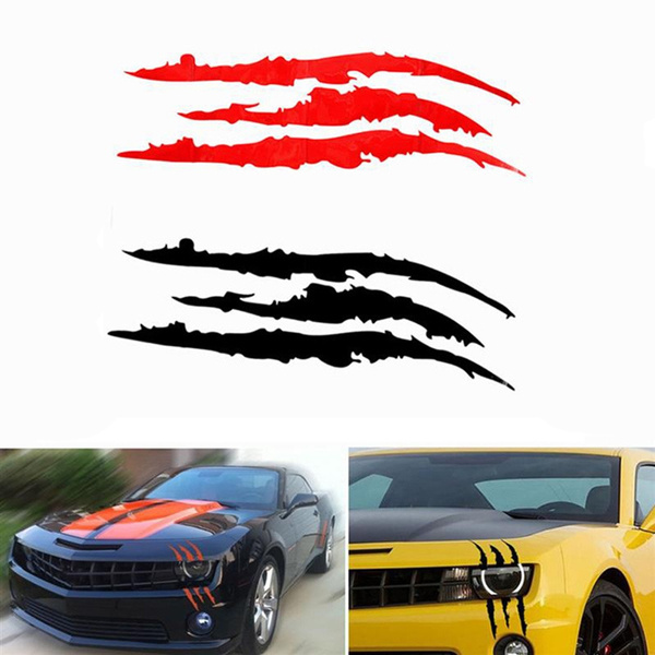 Ghost Claw Car Sticker Auto Accessories Window Stickers 3D Ghost Car ...