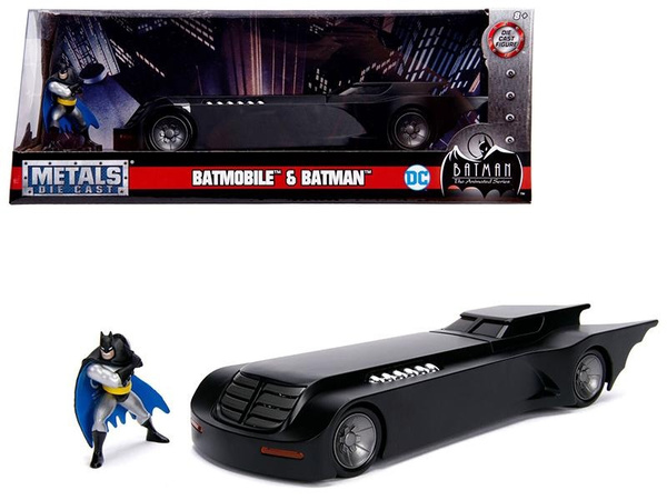 Batmobile with Batman Diecast Figure "Animated Series" DC Comics Series ...