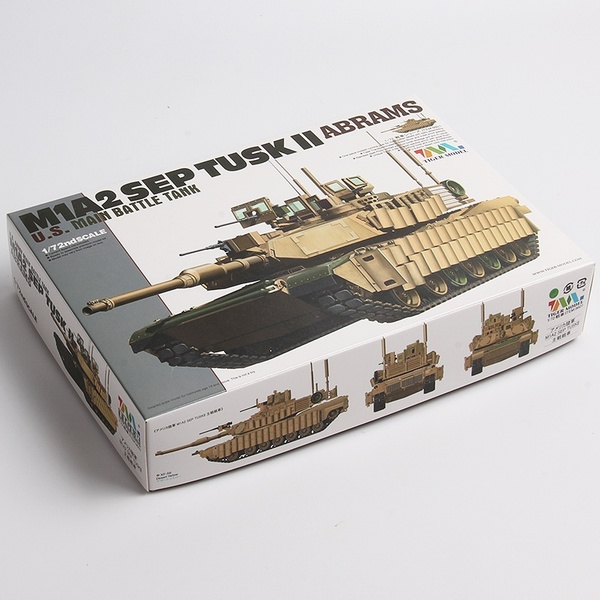 Tiger Model 9601 1/72 Scale US M1A2 SEP TUSK II Abrams Main Battle Tank ...