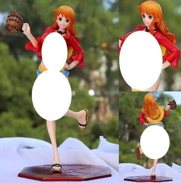 Action Figure One Piece Figure Nami Straw Hat Ver. PVC Collectible Toy ...