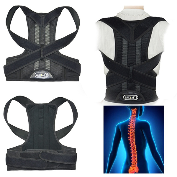 Adjustable Kyphosis Correction Strap, Back Support,Lower Back Support ...