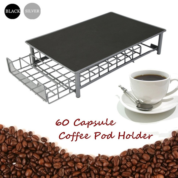 Coffee Machine Shelves 60 Pod Coffee Capsule Holder Capsule Storage ...
