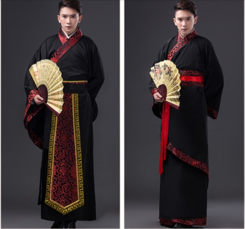 Chinese Ancient Costume Men's Han Clothing Emperor Prince Show Cosplay ...