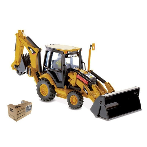 Diecast 1/50 Masters 85143 Caterpillar Cat 420E IT Center Pivot Backhoe ...