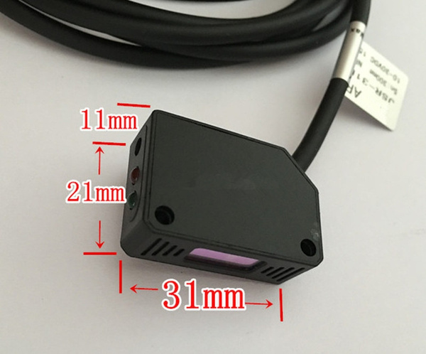 JR31-20N square laser sensor switch photoelectric diffuse reflection ...